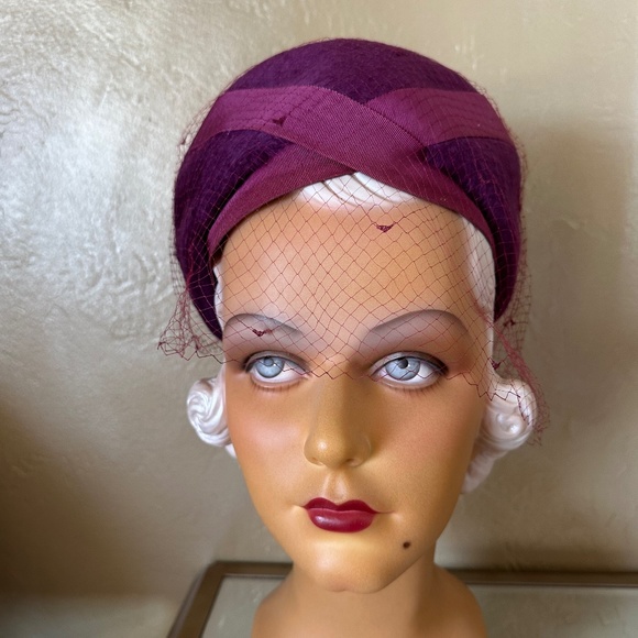 MR.RICKIE Original | Accessories | Stupendous 94s Purple Furry Felt Tam ...